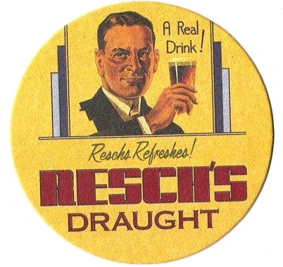 Photo of Resch's Draught Beer Label