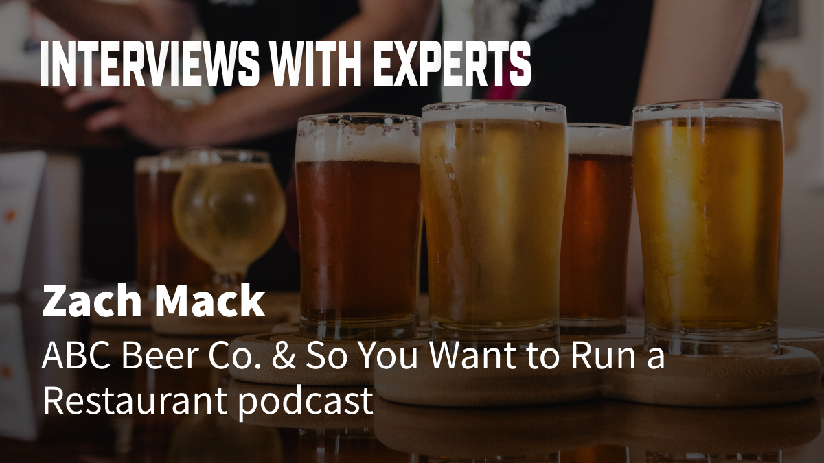 Brave New Bar 3: Is the beer bar dead? with Zach Mack